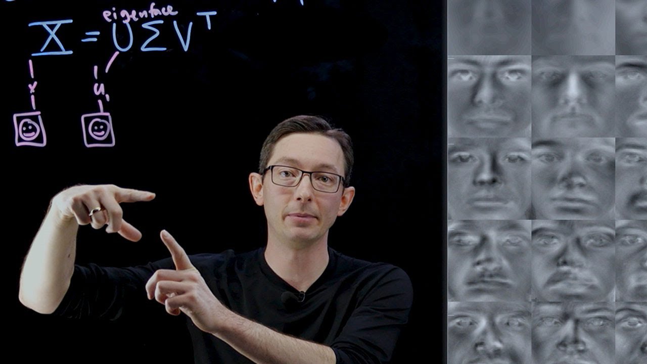 SVD: Eigenfaces 2 [Matlab]