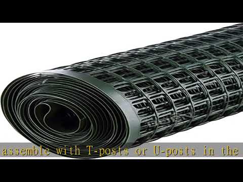BOEN Garden Fence Temporary Barrier Outdoor Fence for Dog, Rabbit or Deer, Garden Netting Plastic M