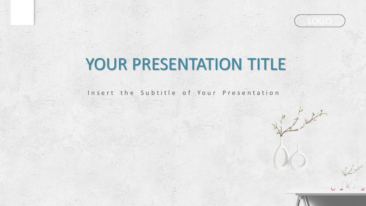 Example PowerPoint Template Art Style Business