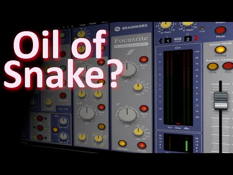 Are Analogue Modelled Channel Strips Snake Oil?