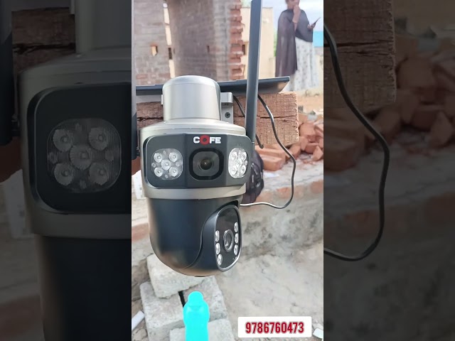 cctv camera - Cofe 4g Solar Dual Lens Ptz Camera CF-4G-PTSL24-B-DL(UHD ...