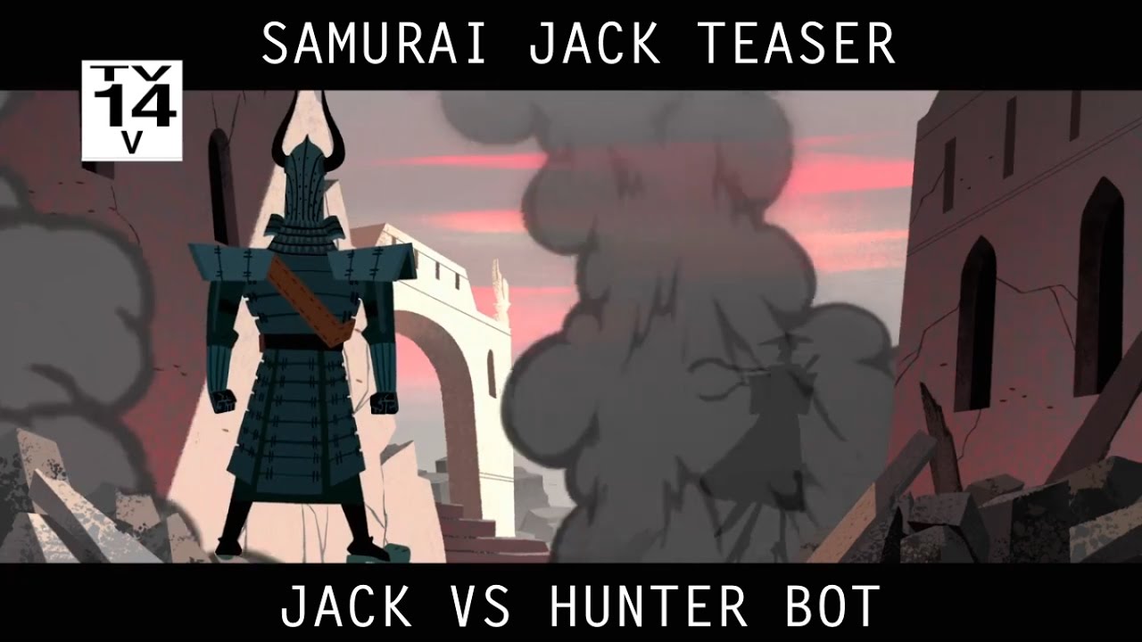 Samurai Jack Teaser  - Jack vs Hunter Bot