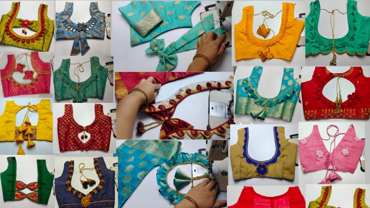New Beautiful Paithani Model Blouses Easy Blouses - Blouse Designs