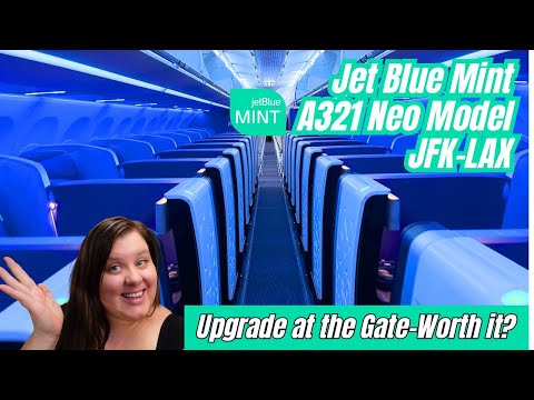 JetBlue Mint Review | A321 Neo | JFK-LAX | Upgrade at the Gate-Was it Worth it?