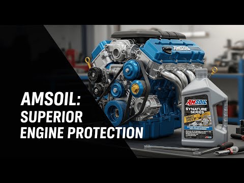 Why AMSOIL Synthetic Oil? Unlock Maximum Engine Performance!