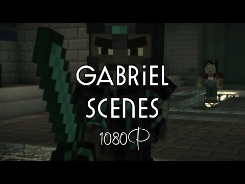Minecraft: Story Mode - Gabriel Scenes (1080P)