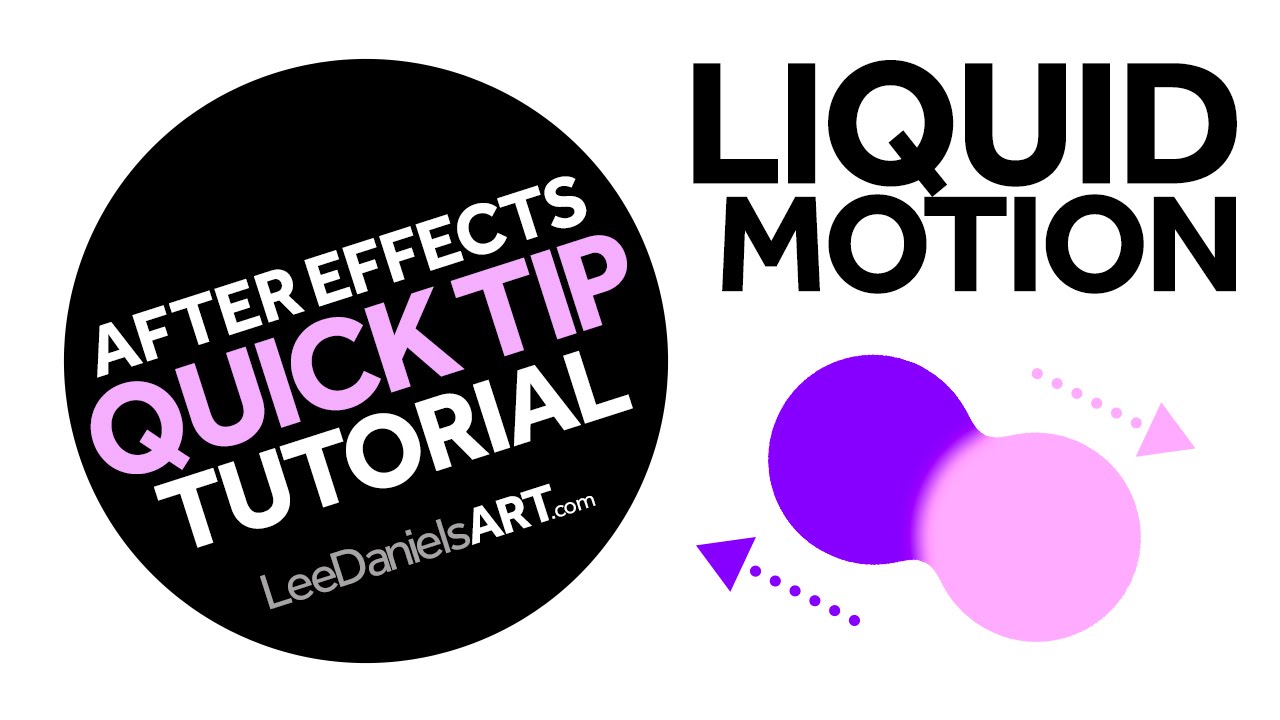 After Effects Tutorial | QUICK TIP | Liquid Motion | Cells Dividing
