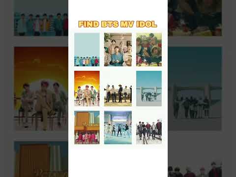 Find BTS MV Idol