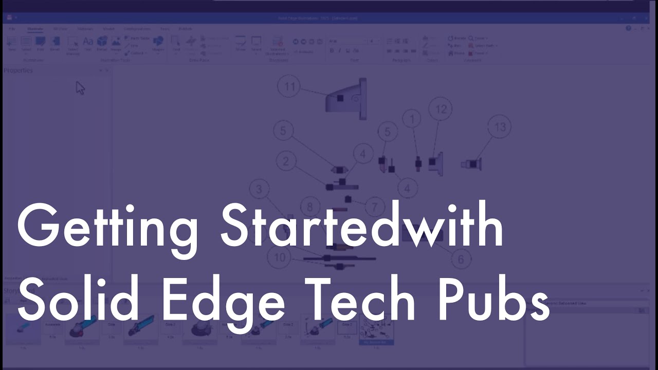 Getting Started with Solid Edge Tech Pubs