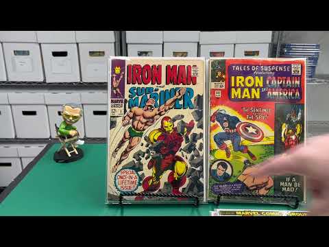 Comic Haul – Some Classic Comics from the BIG 3 Avengers: Cap, Iron Man, & Thor