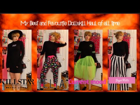 MY FAV DOLLSKILL HAUL YET!!!!! ft. delias, Sugar Thrillz, Widow, Killstar and More!