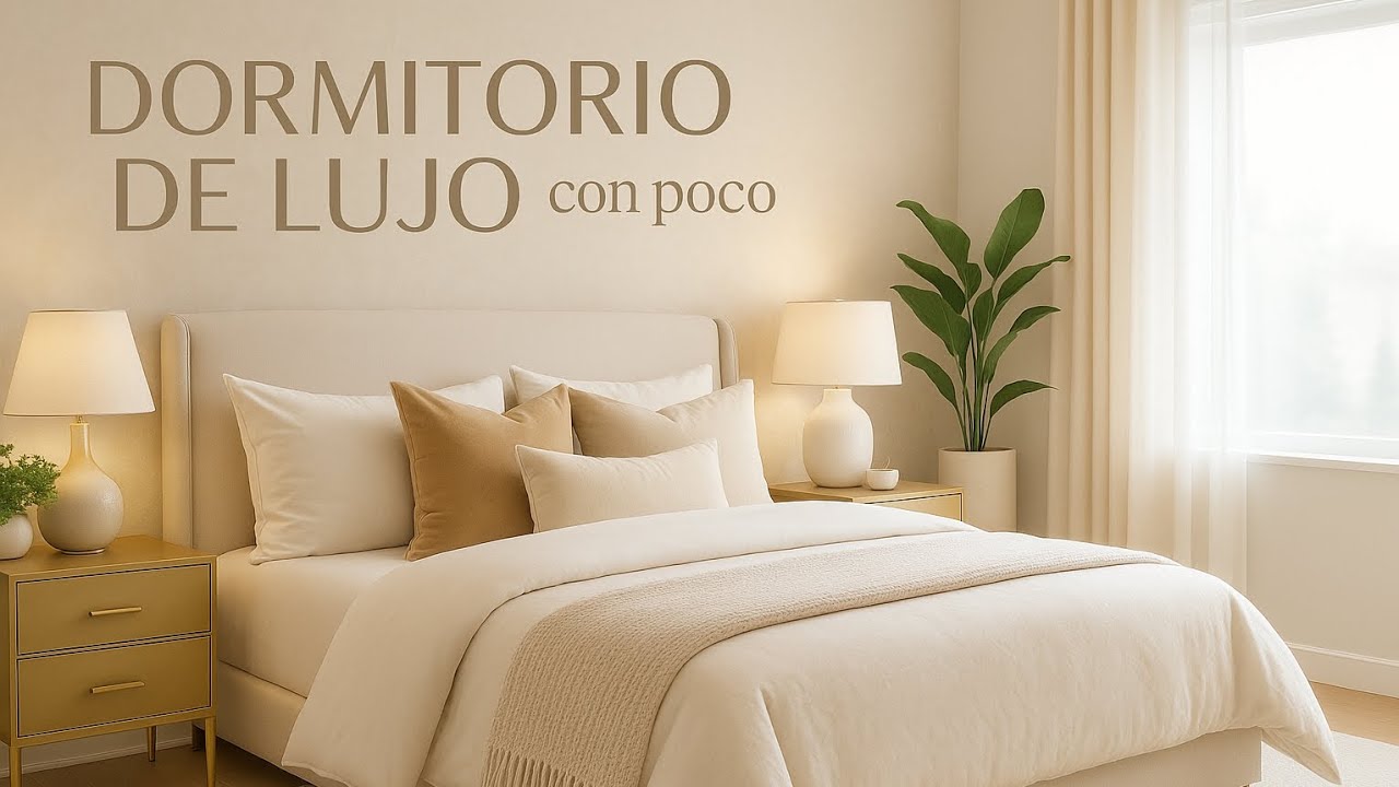 IDEAS DE DECORACIÓN 2025: DORMITORIO DE LUJO CON POCO DINERO | Tips y Consejos para  el Dormitorio