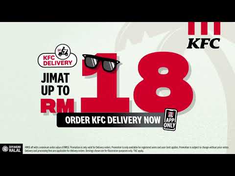 RM18 OFF KFC Delivery!