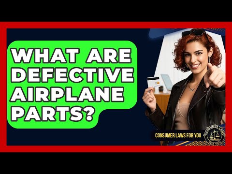 What Are Defective Airplane Parts? - Consumer Laws For You