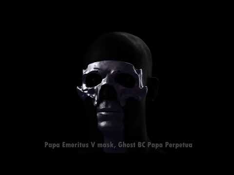 👻 Papa Emeritus V mask, Ghost BC Papa Perpetua (Mask)・ 3D File for 3D ...
