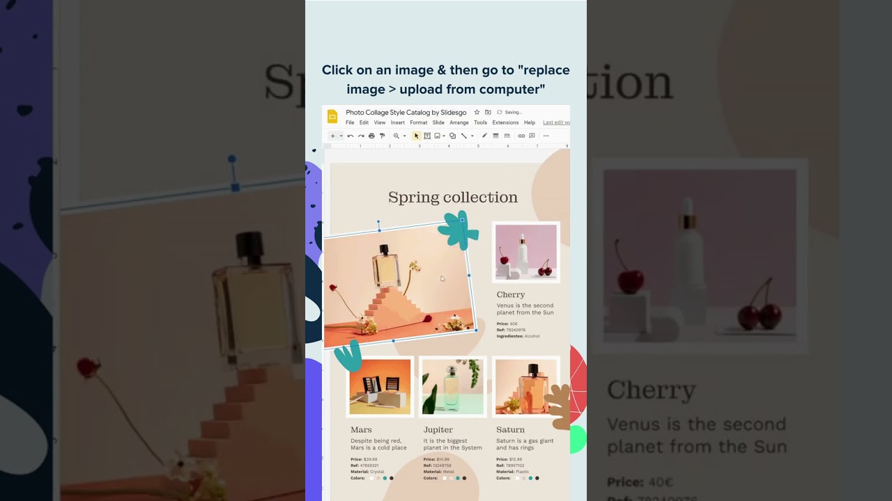 Create product catalogs using Google Slides and PowerPoint #shorts
