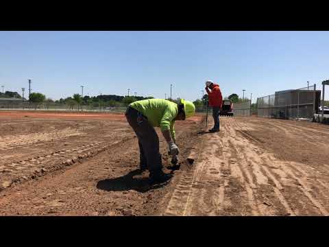 Lear Park Baseball Field Construction - April 1, 2021