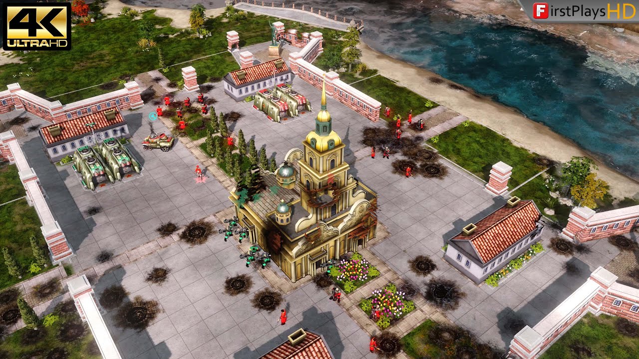 Command & Conquer: Red Alert 3 (2008) - PC Gameplay 4k 2160p / Win 10
