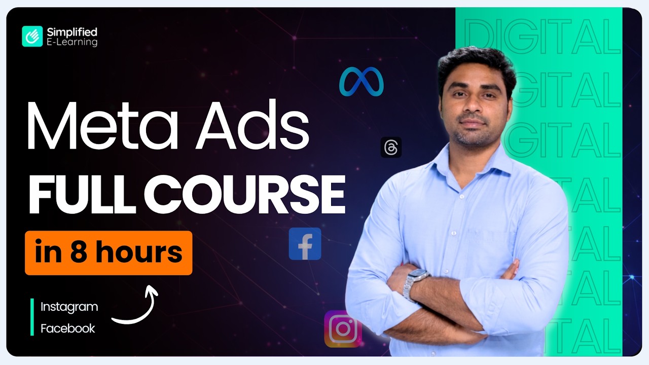 Meta Ads Full Course in Tamil |  8 Hours | Facebook & Instagram Ads for Beginners in Tamil