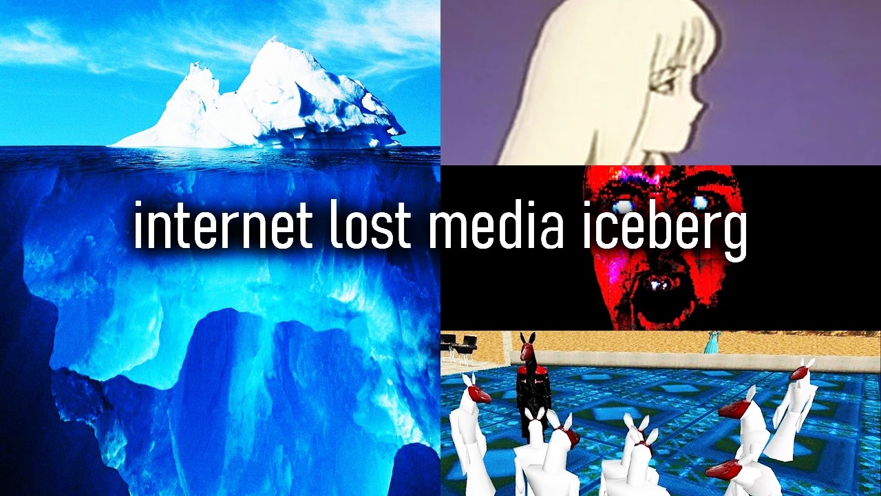 The Internet Lost Media Iceberg | blameitonjorge