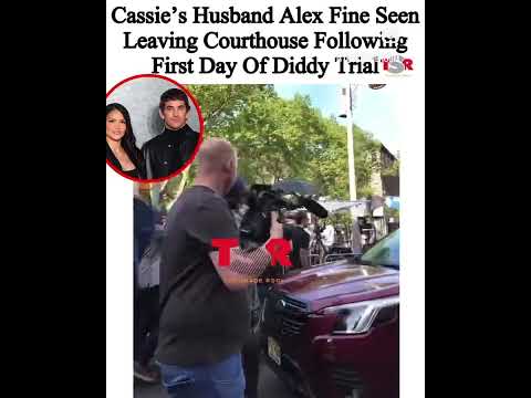 Cassie Husband, Alex Fine Arrives at Diddy Court Trial #diddycase #diddytrial #diddyandcassie
