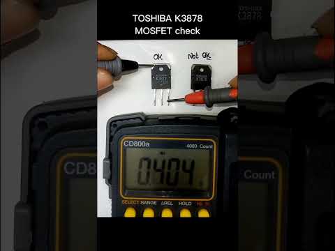 How to check MOSFET with Multimeter / Good vs Bad