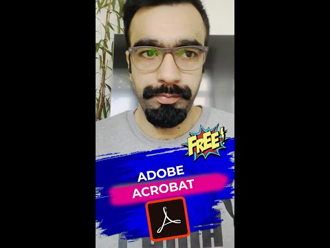 Adobe Acrobat for FREE!! ???? #shorts