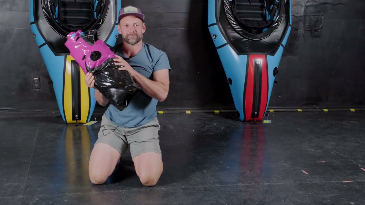 That's a roll! Rolling up your packraft three ways.