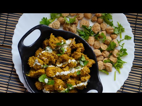 Malai Soya Tikka Recipe | Protein rich Soya Chunks Tikka | Rek cooks