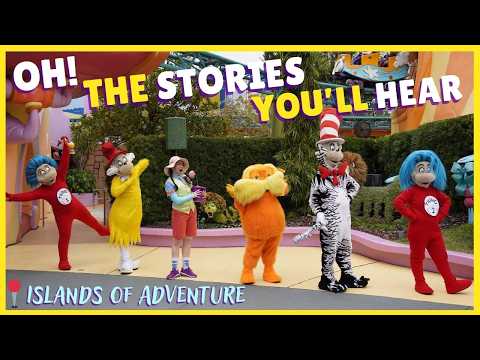 STORY TIME with DR. SEUSS characters at UNIVERSAL Orlando