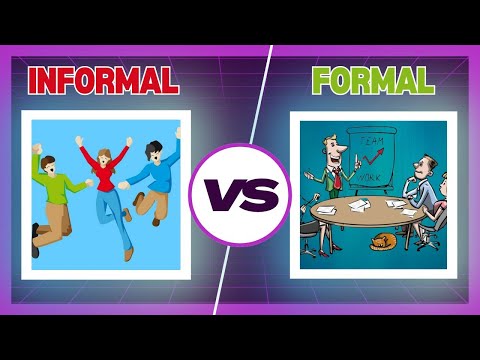 "Mastering Formal Language: Upgrade Your Vocabulary!" Formal and informal words in english Part 1