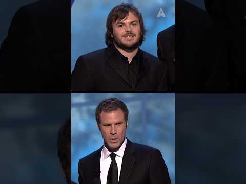 Jack Black & Will Ferrell sing "Get Off the Stage" Oscars Acceptance Speech PSA