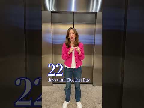 22 days until Election Day, fun facts #shorts