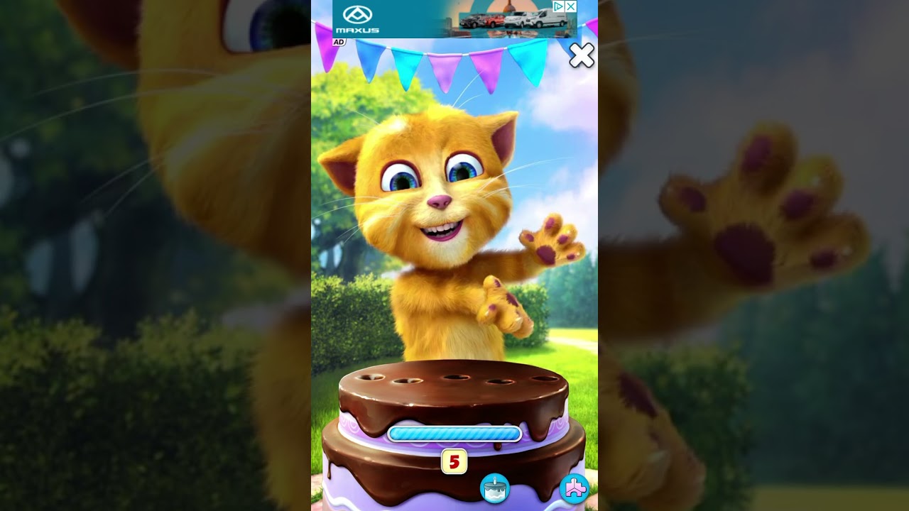 Talking Ginger 2 Gameplay