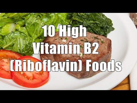 10 High Vitamin B2 Foods (700 Calorie Meals DiTuro Productions LLC)