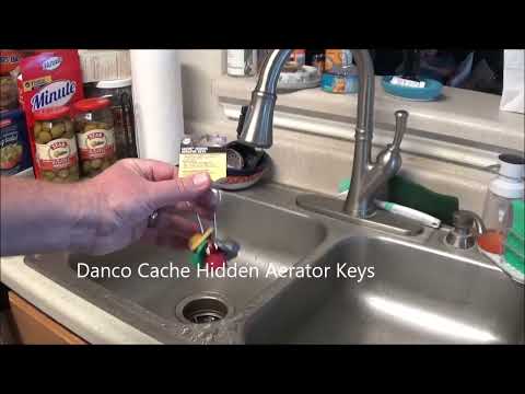FAUCET HEAD - AERATOR REMOVAL TOOL + DEMO