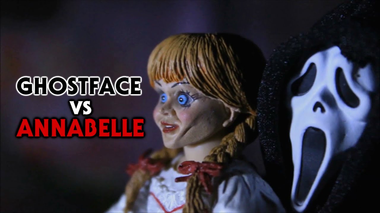 Ghostface vs Annabelle Stop Motion