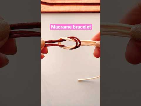 How to make macrame bracelet #accessories #howtomake #macrame#bracelet