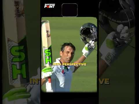 How good was Younis Khan in Tests?! | #shorts #cricket #youniskhan