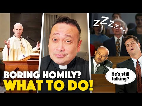 How to Handle a Boring Homily Without Losing Your Mind or Faith. Catholic Guide to Spiritual Focus