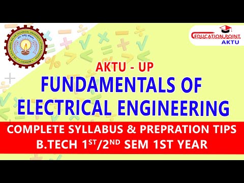 Syllabus | Fundamental of Electrical Engineering AKTU B.tech 1st Year Syllabus | Electrical Engg