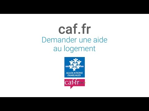 Les tutos Caf : la demande d'aide au logement