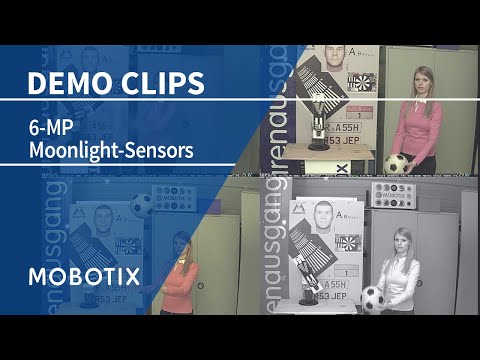 MOBOTIX 6-MP-Moonlight-Sensors (Demo Video)