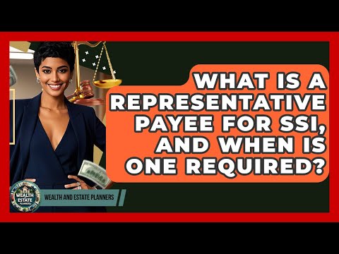 What Is A Representative Payee For SSI, And When Is One Required? - Wealth and Estate Planners
