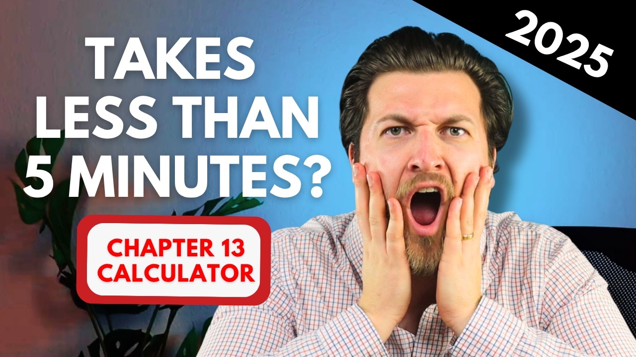 Calculate Your Chapter 13 Bankruptcy Cost in Under 5 Minutes (2026)