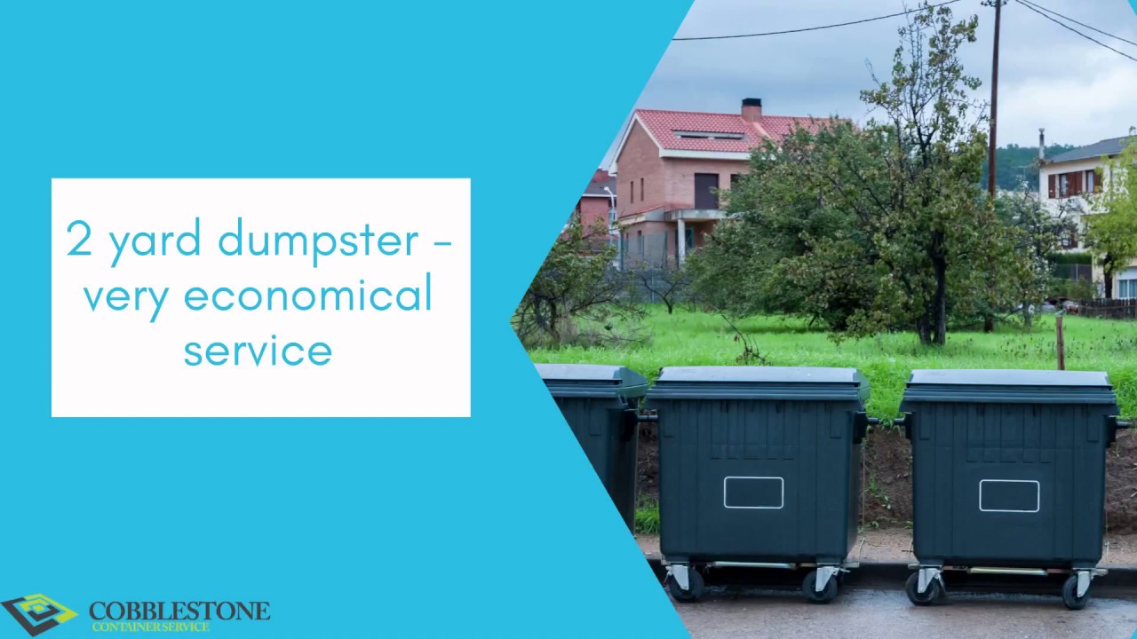 Commercial Dumpster Service Guide 2020