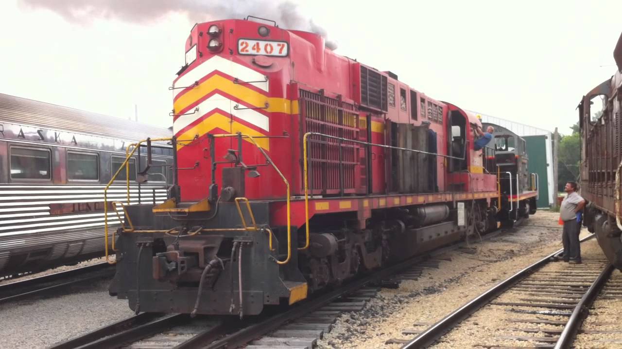 ATSF 841 starts for the first time at the Illinois Railway Museum