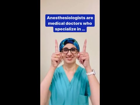 What Does an Anesthesiologist Do?