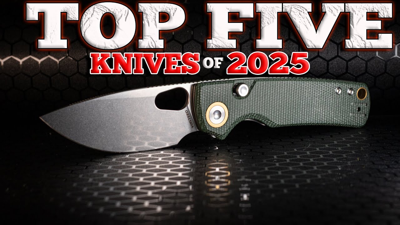 The TOP FIVE EDC Knives Of 2025