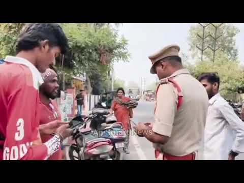 #AP #Police check the licences